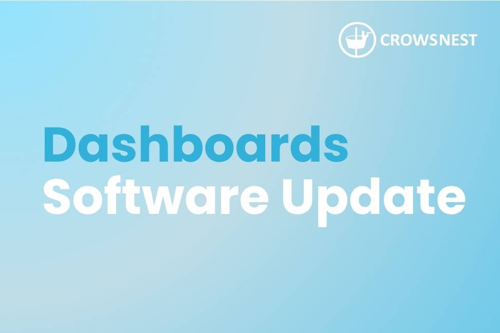 Dashboards - Software Update - Crows Nest Software